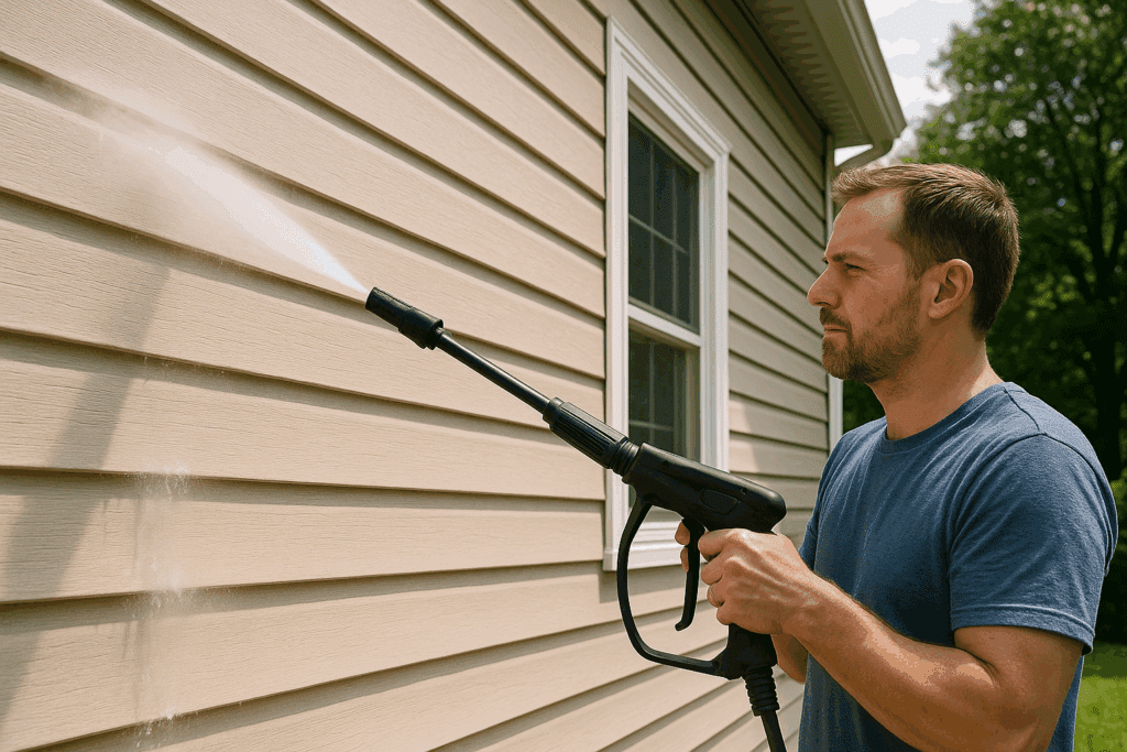 Pressure Washing Siding: Tips for a Clean and Spotless Exterior