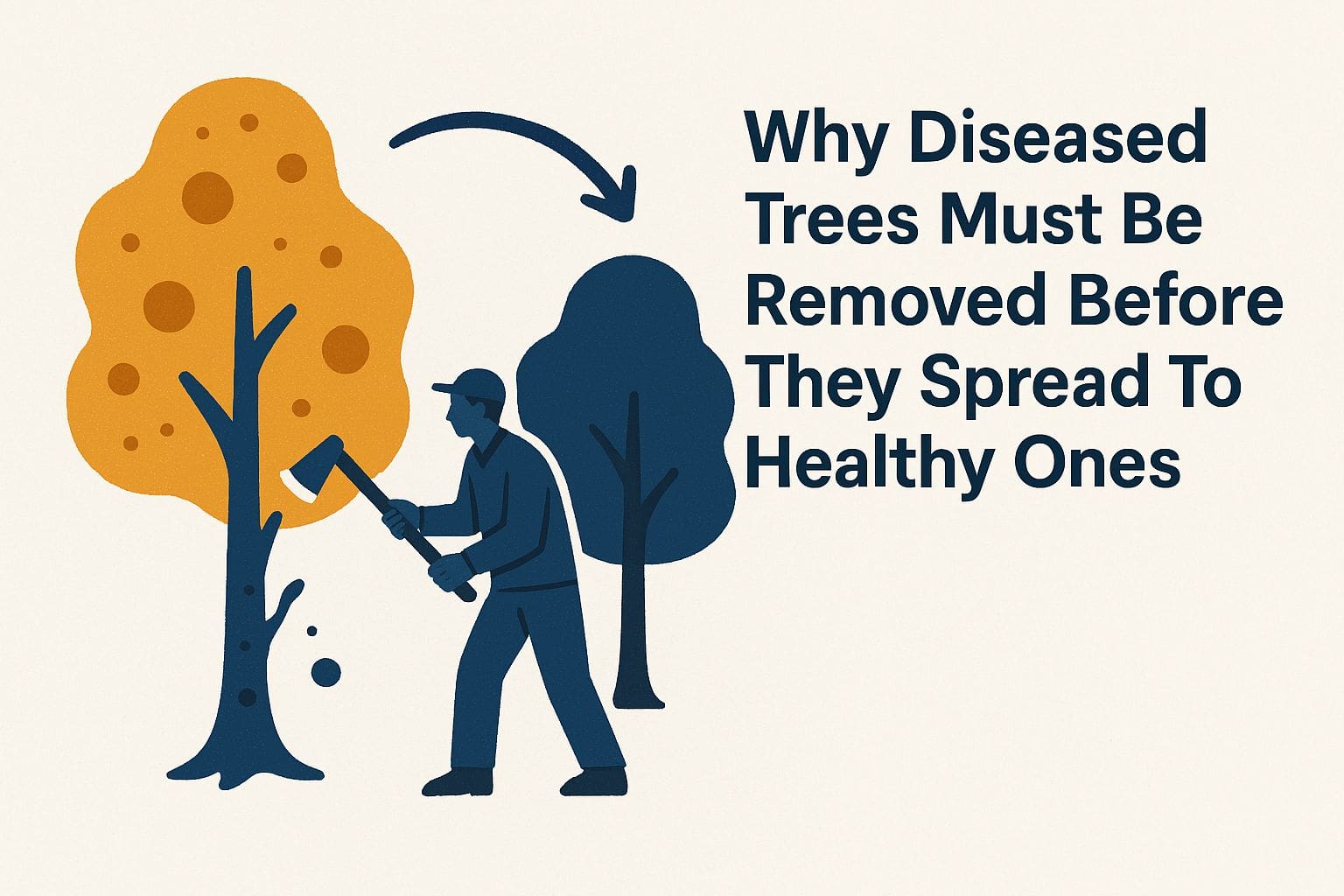 Why Diseased Trees Must Be Removed Before They Spread To Healthy Ones
